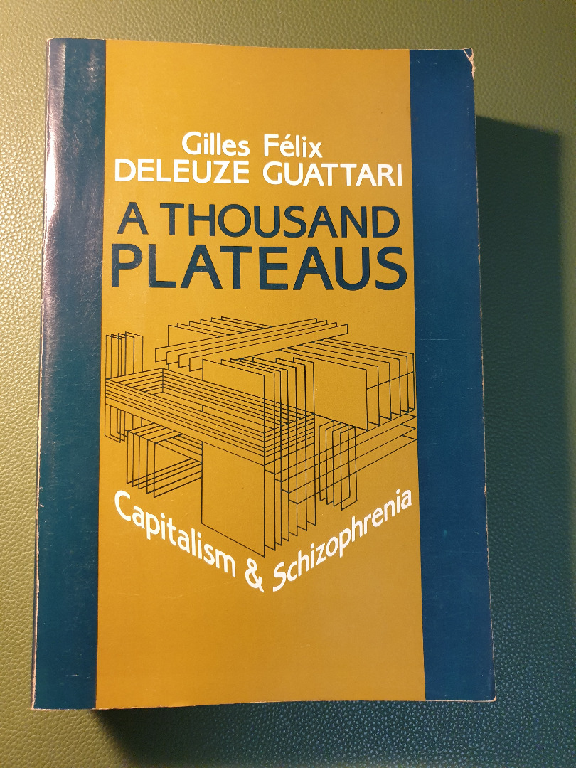 A Thousand Plateaus: Capitalism and Schizophrenia, Hobbies & Toys ...