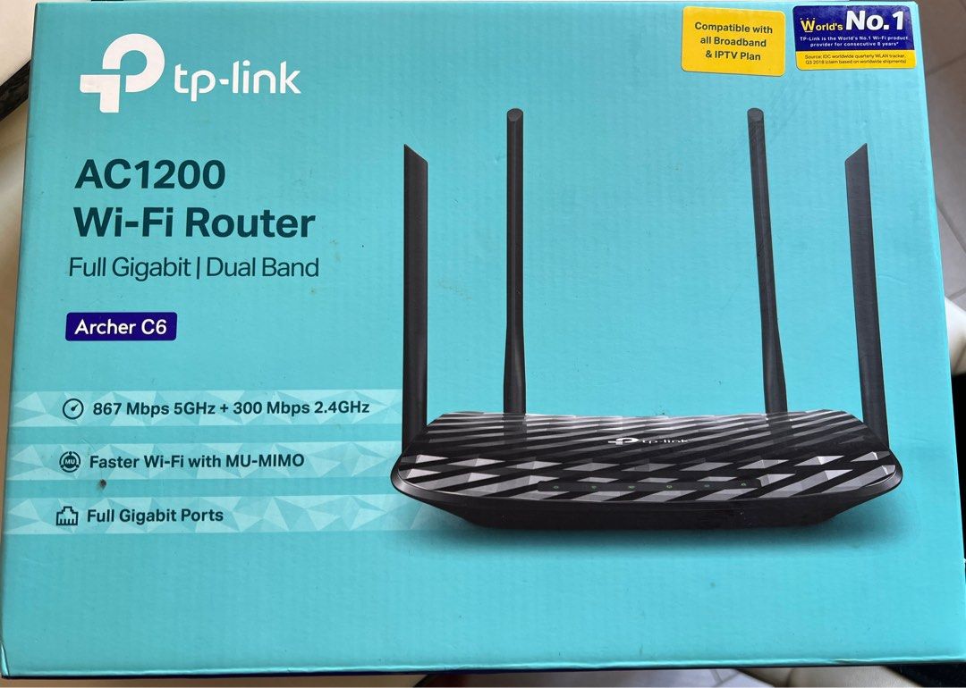 AC1200 router, Computers & Tech, Parts & Accessories, Networking on ...