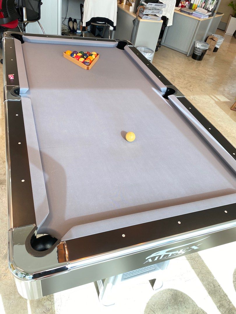 Aileex Pool Table 桌球枱, 運動產品, 運動與體育, 運動與體育 - 桌球與保齡球 - Carousell