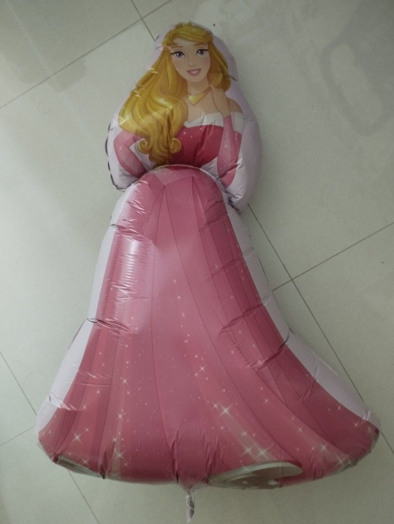 Almost BN big aurora sleeping beauty inflatable balloon birthday party ...