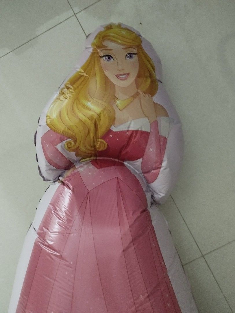 Almost BN big aurora sleeping beauty inflatable balloon birthday party ...