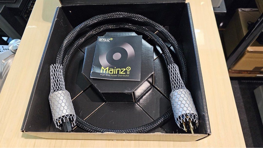 Ansuz Mainz A2 Power Cable 1.5m, Audio, Other Audio Equipment on Carousell