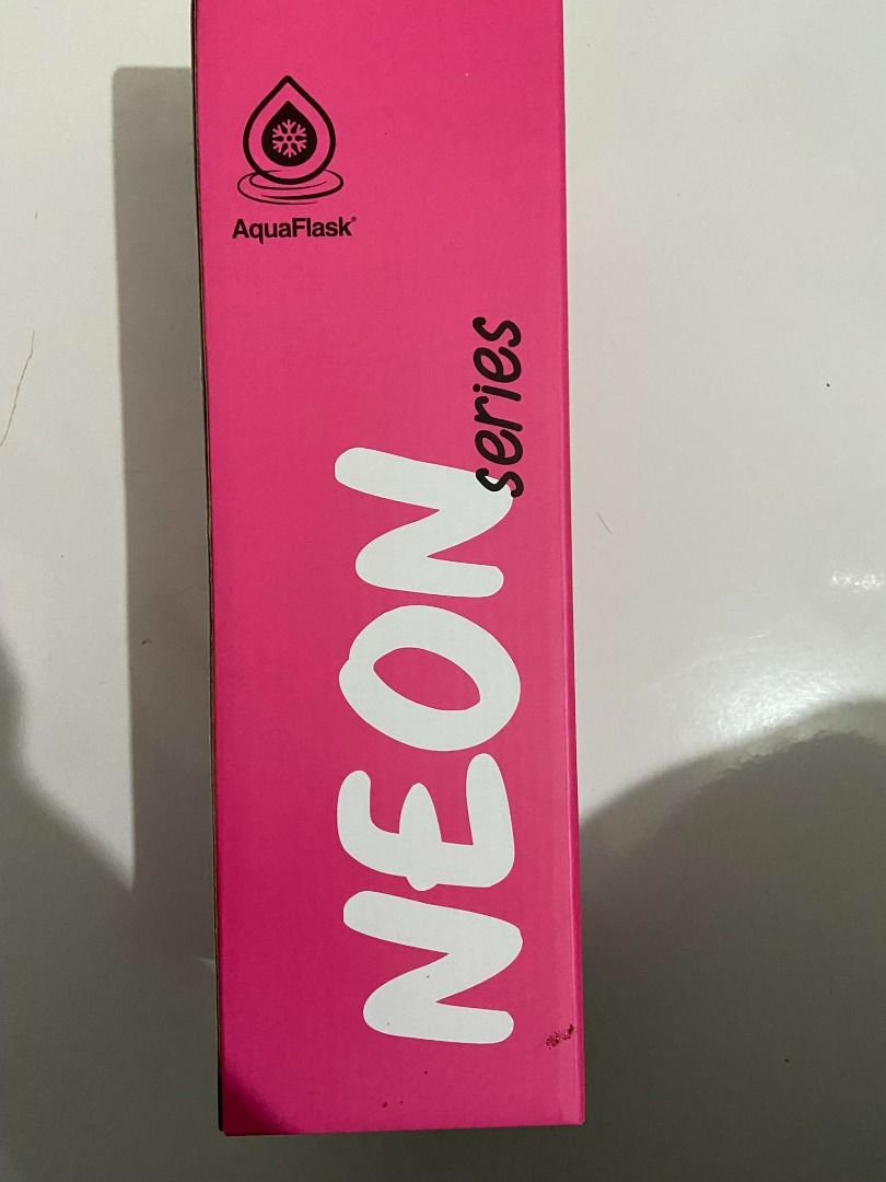Aquaflask Neon Water bottle color Pink, Furniture & Home Living ...