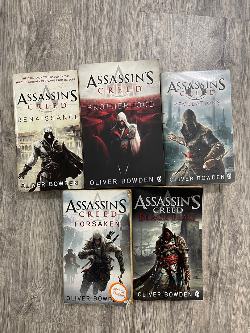 Assassin’s Creed books, Hobbies & Toys, Books & Magazines, Fiction ...
