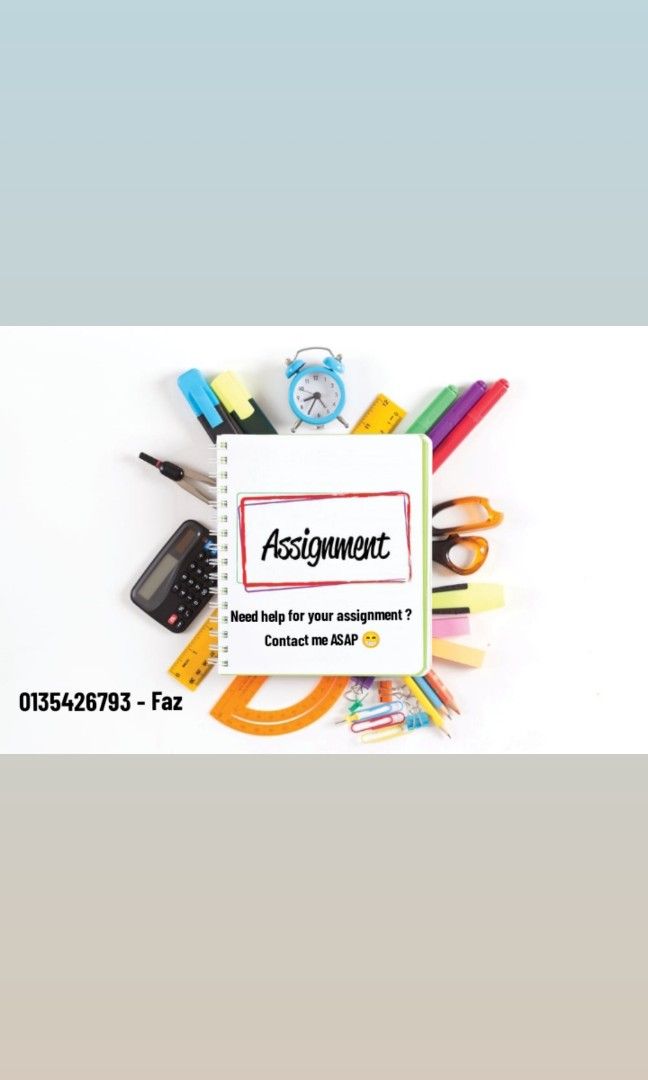 Assignment helper, Services, Tuition on Carousell Assignment helper, Services, Tuition on Carousell