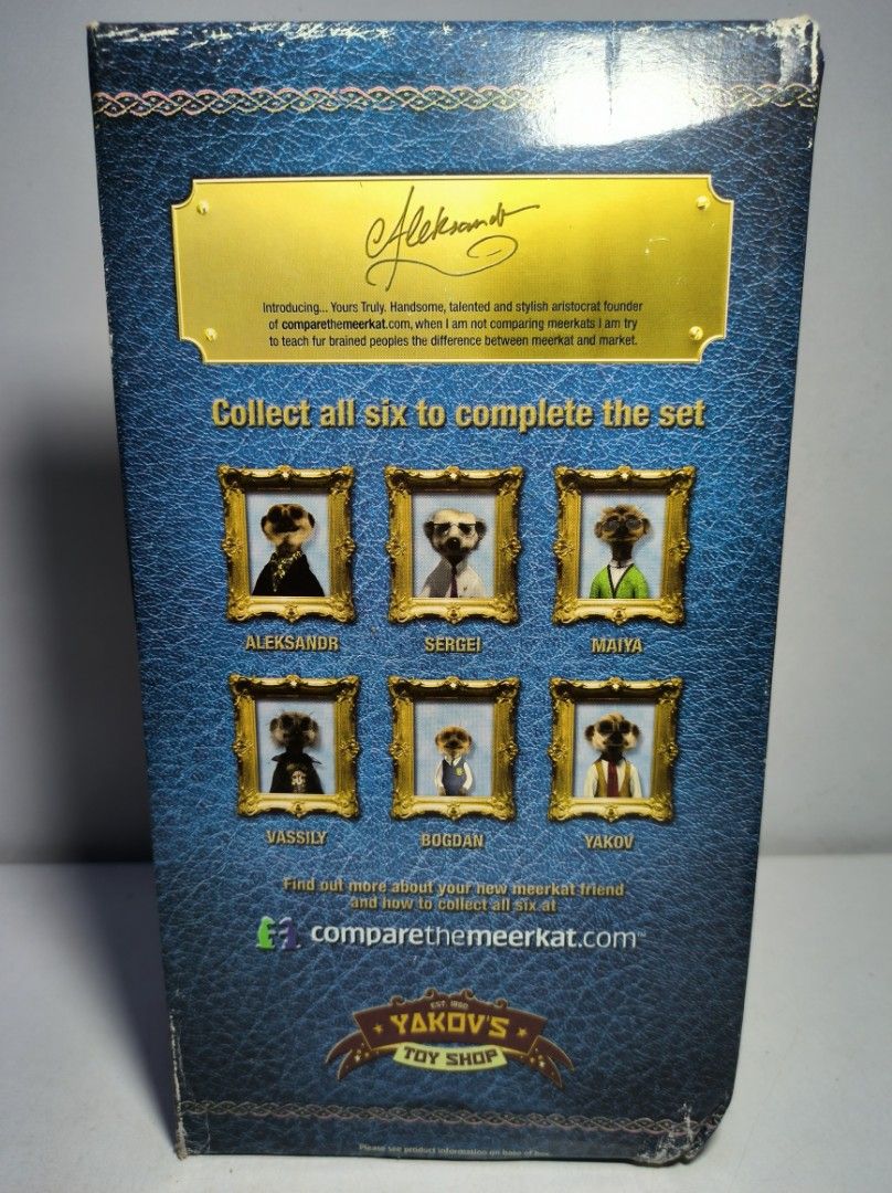 Authentic Compare the Meerkats "Aleksandr", Hobbies & Toys, Toys ...