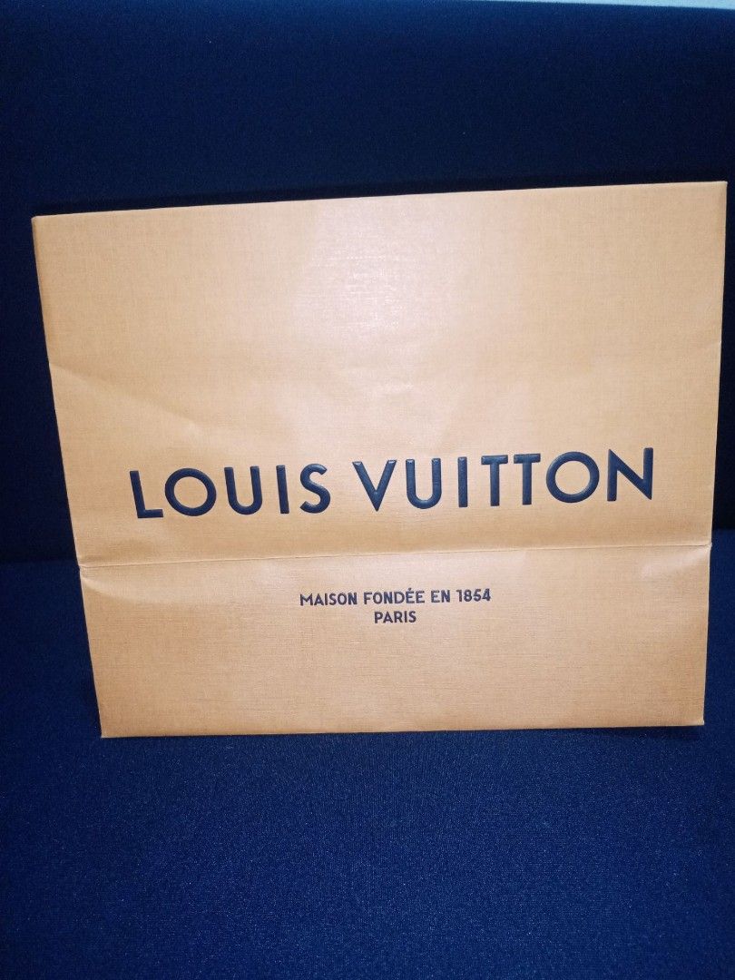 Authentic Lv Paper bag, Luxury, Bags & Wallets on Carousell