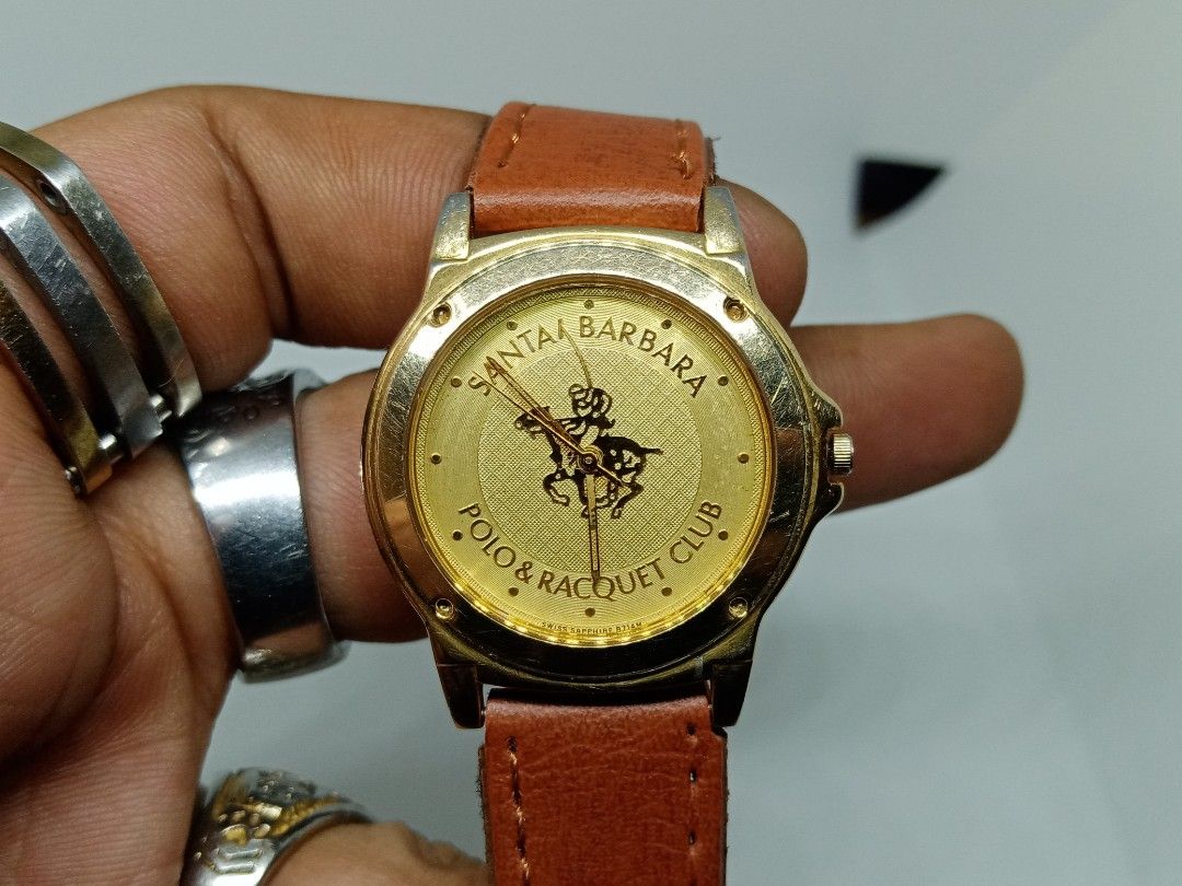 Authentic Santa Barbara Polo & Racquet Club Swiss Watch, Women's ...