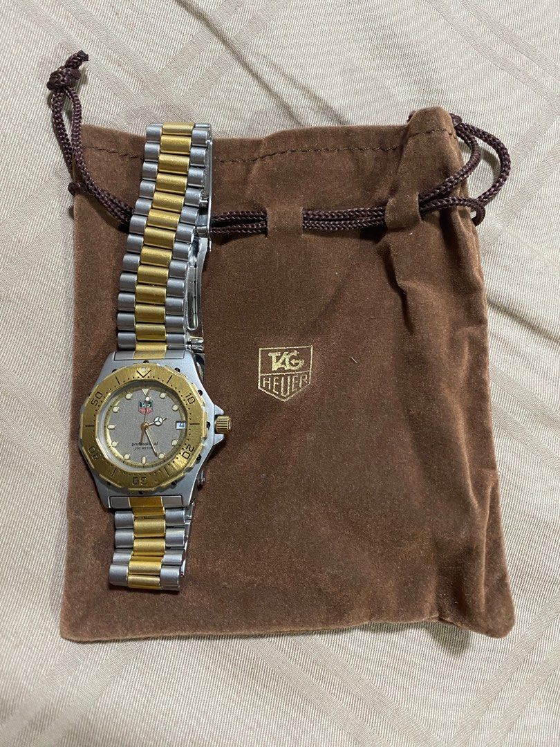 Authentic Tag Heuer Professional Quartz Watch, Luxury, Watches on Carousell