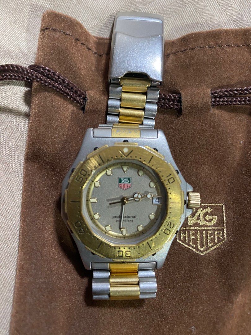 Authentic Tag Heuer Professional Quartz Watch, Luxury, Watches on Carousell