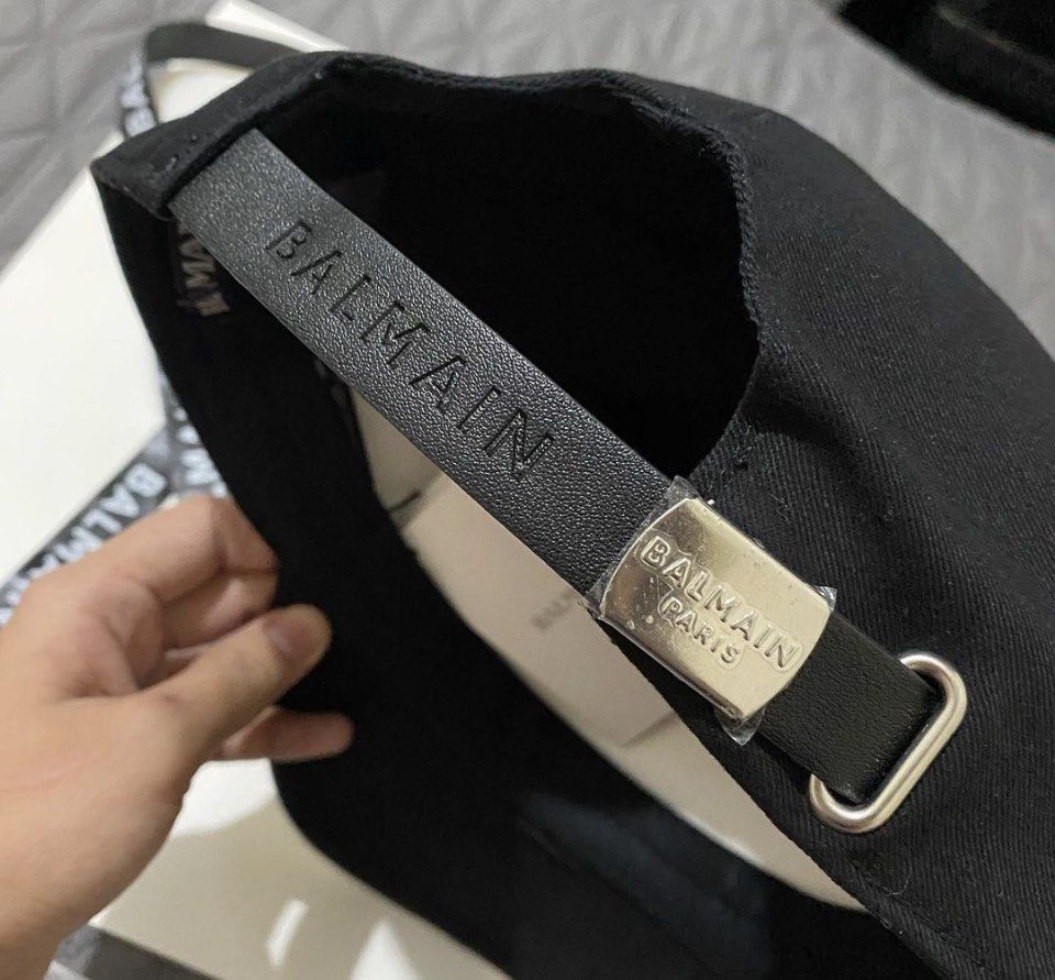 Balmain Cap, Men's Fashion, Watches & Accessories, Caps & Hats on Carousell