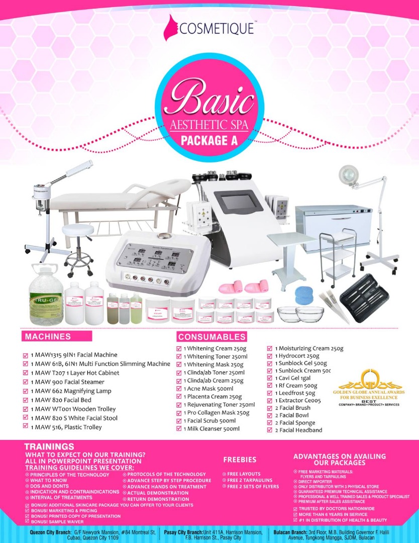 BASIC SPA PACKAGE A, Beauty & Personal Care, Bath & Body, Body Care on Carousell