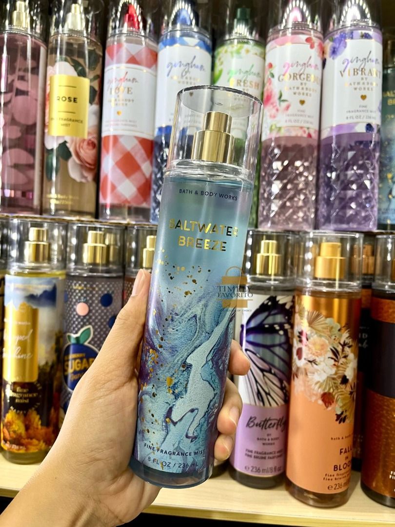 BBW Saltwater Breeze Fine Fragrance Mist 236ml, Beauty & Personal Care ...
