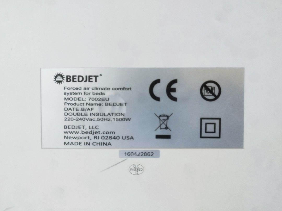 Bedjet V2, TV & Home Appliances, Other Home Appliances on Carousell