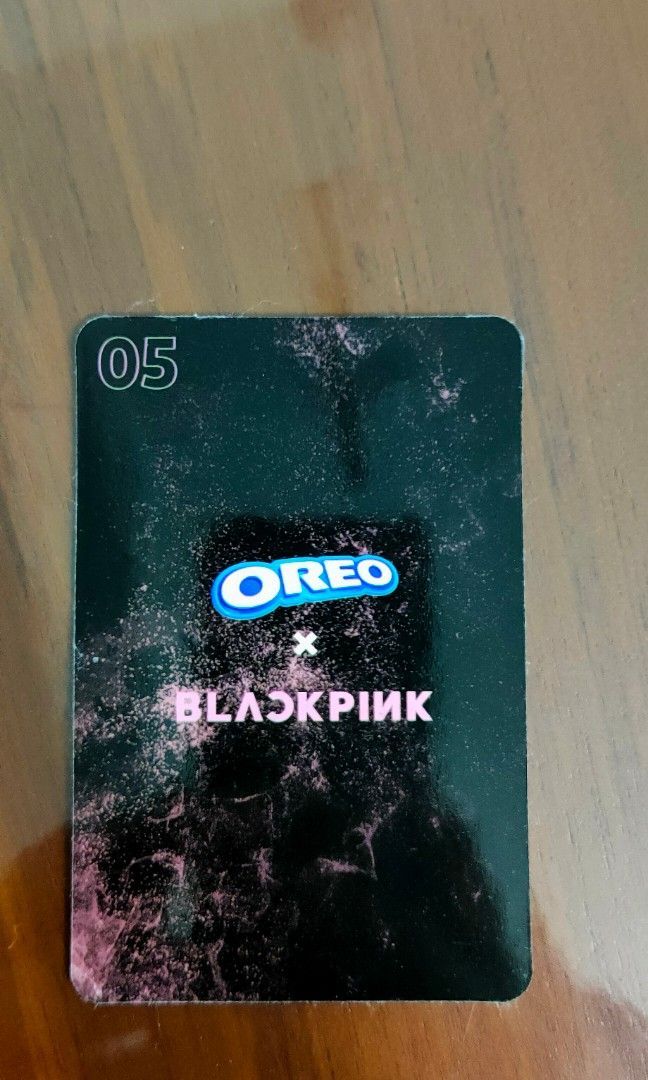 Blackpink group oreo card, Hobbies & Toys, Memorabilia & Collectibles ...