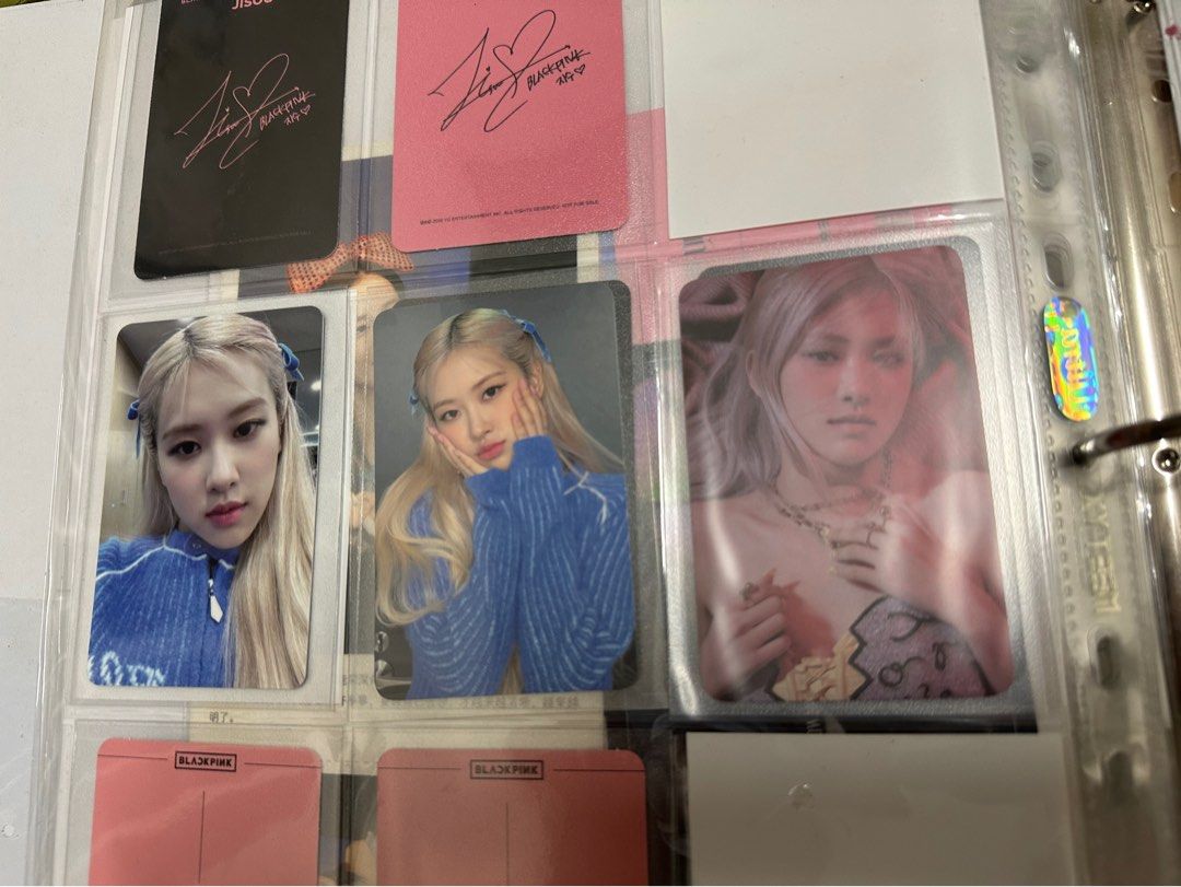 BLACKPINK ROSE PHOTOCARD, Hobbies & Toys, Collectibles & Memorabilia, K ...