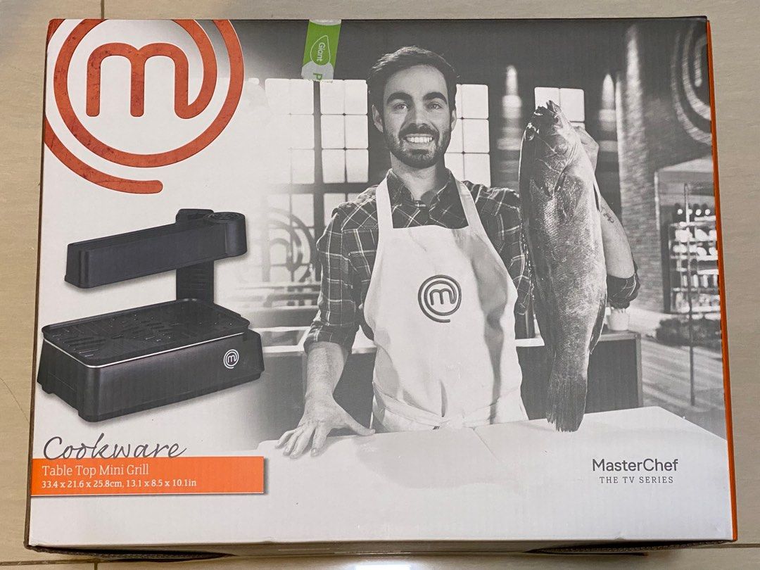 BNIB MasterChef Table Top Mini Grill, TV & Home Appliances, Kitchen ...