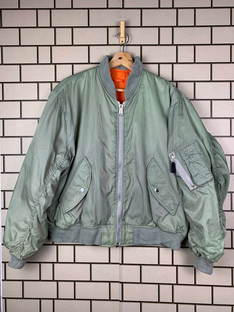 Bomber Jacket Flyers Intermediate MA-1 Reversible, Men's Fashion, Coats ...