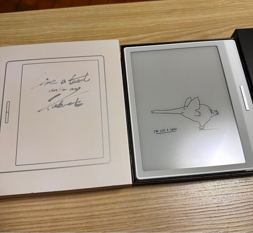 Boox leaf 2 7” White 白色限定版閱讀器, 電腦＆科技, 手提電腦 - Carousell