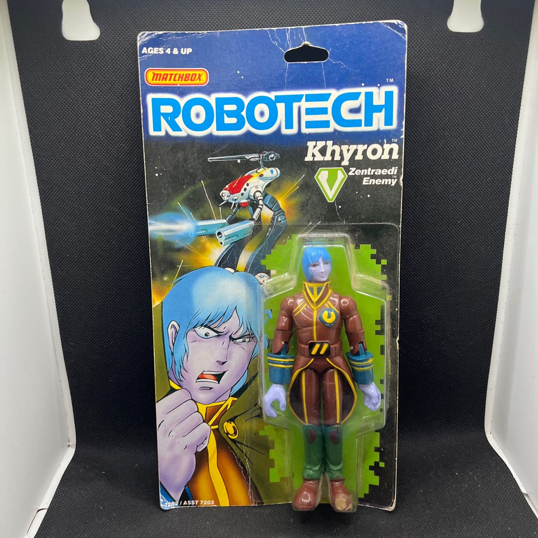 BRAND NEW Khyron 6" NEW SEALED Macross Robotech 1985 Matchbox Vintage ...