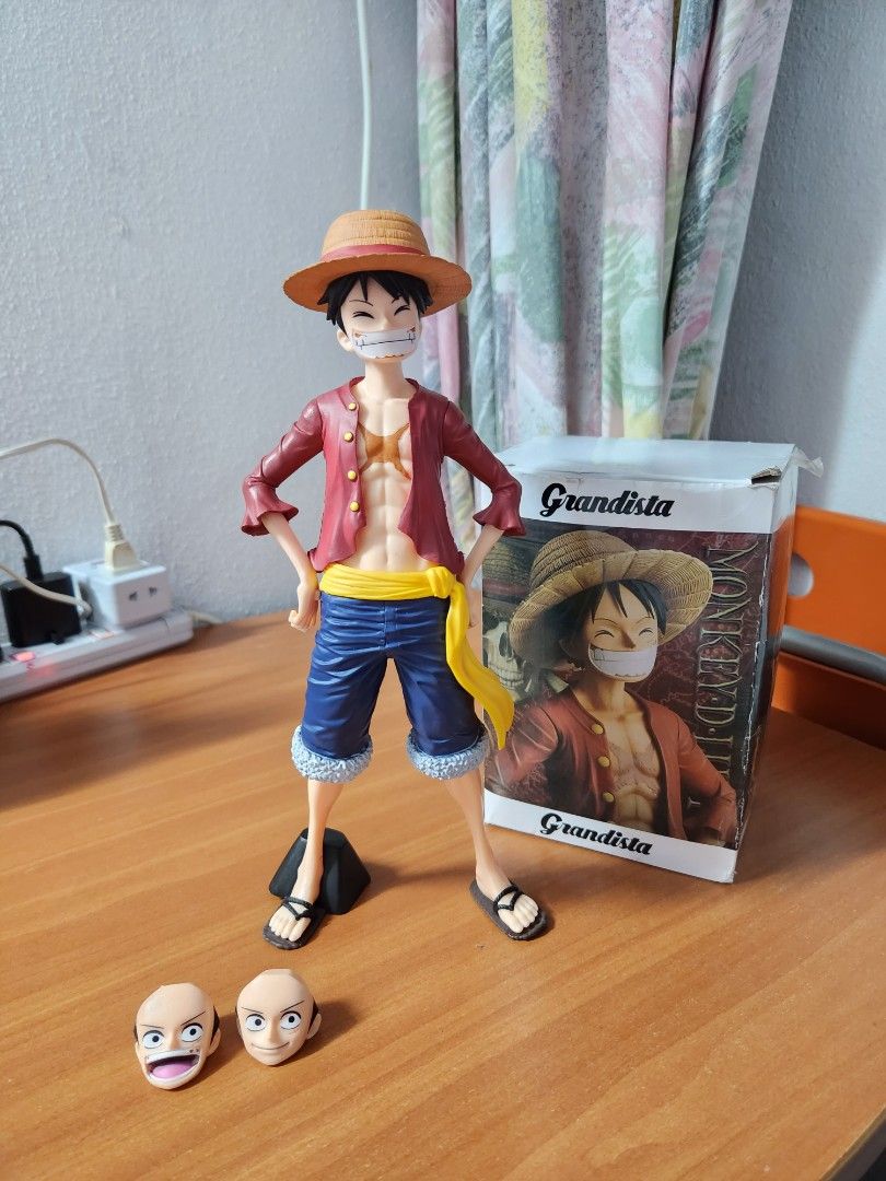 Brand new luffy model 20cm height face changable, Hobbies & Toys, Toys ...