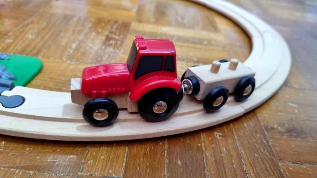 Brio Farm Train Set, Hobbies & Toys, Toys & Games on Carousell
