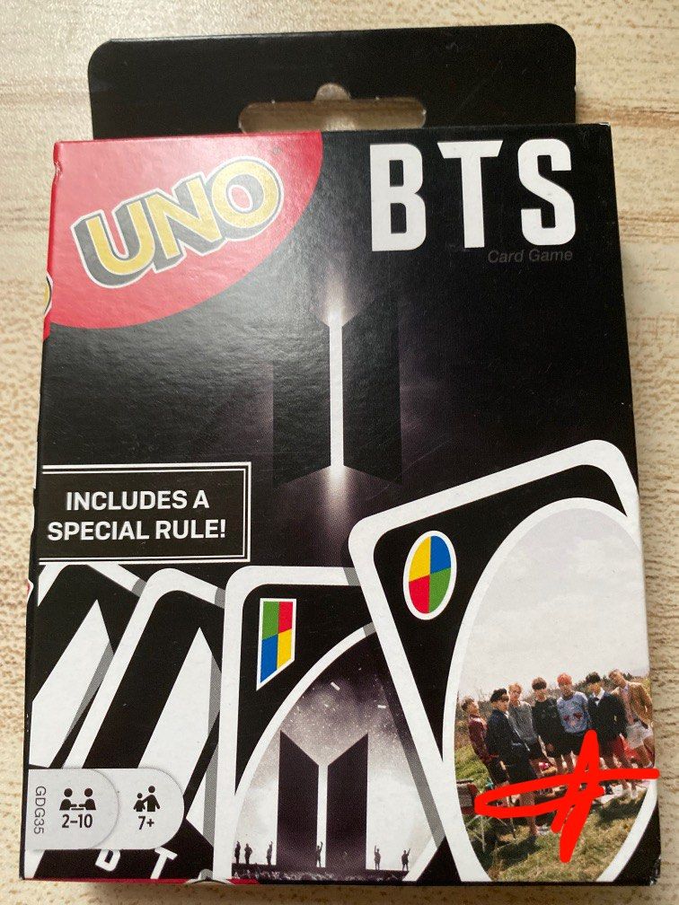 BTS UNO card official, Hobbies & Toys, Collectibles & Memorabilia, K ...