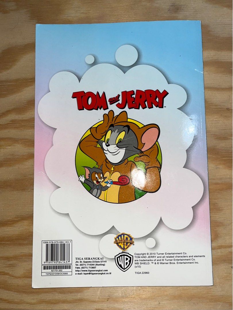 Buku Anak Majalah Tom&Jerry, Buku & Alat Tulis, Buku Anak-Anak di Carousell