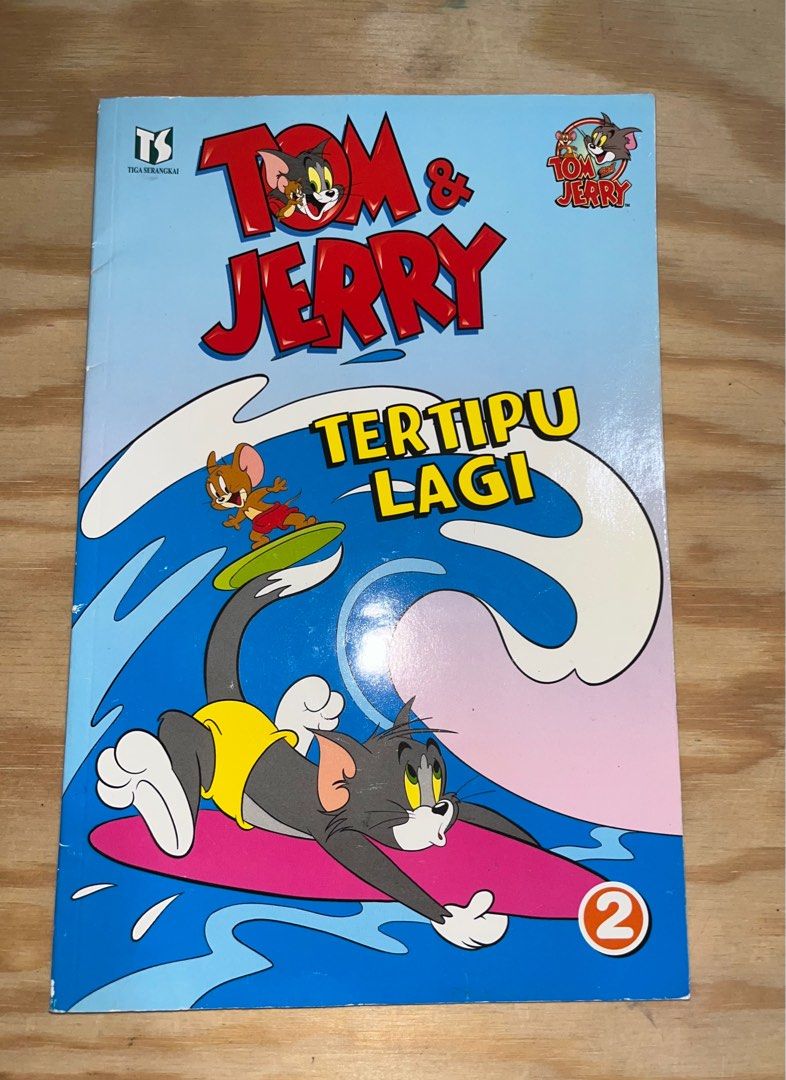 Buku Anak Majalah Tom&Jerry, Buku & Alat Tulis, Buku Anak-Anak di Carousell