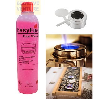 Bundle of 3btl Easy Fuel Food Warmer Wax Gel (Pink) 1 Litre NT1681 ...