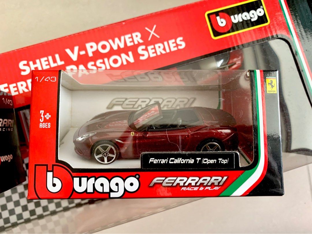 burago shell v power ferrari passion series, Hobbies & Toys, Toys ...