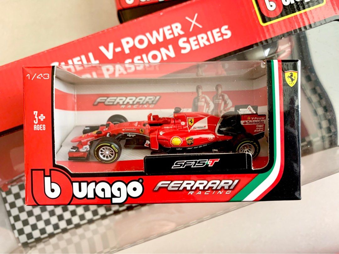burago shell v power ferrari passion series, Hobbies & Toys, Toys ...