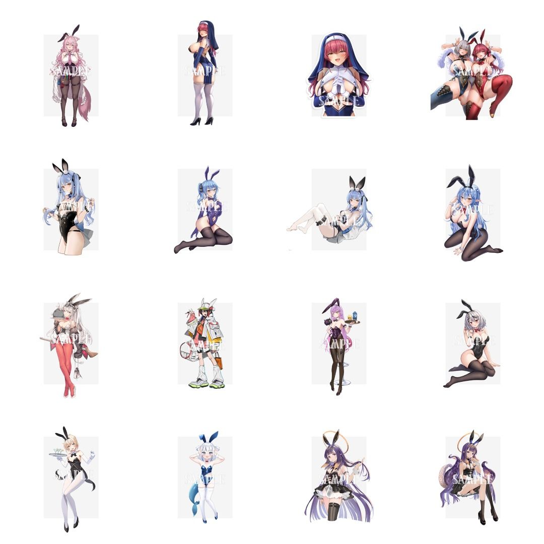 「代購」[C102] hololive 同人周邊 16cm亞克力立牌 / B2掛布 (TOHOORIN), 興趣及遊戲, 收藏品及紀念品, 日本明星 - Carousell