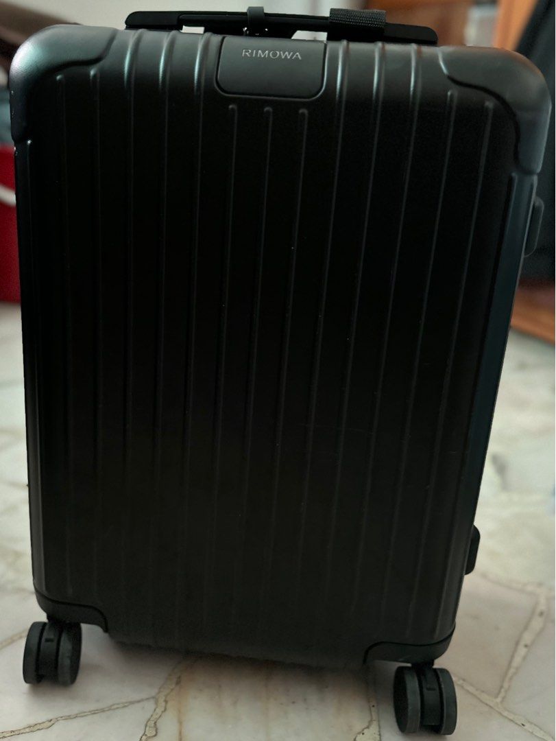 Cabin S Matte Black Rimowa with LIFETIME warranty , Hobbies & Toys ...