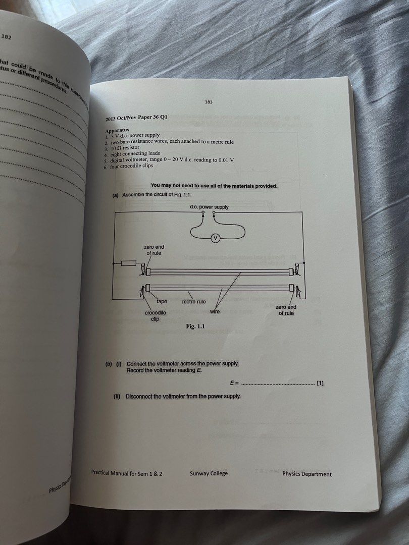 CAIE AS Physics Paper 3 Exercise Book, Hobbies & Toys, Books ...