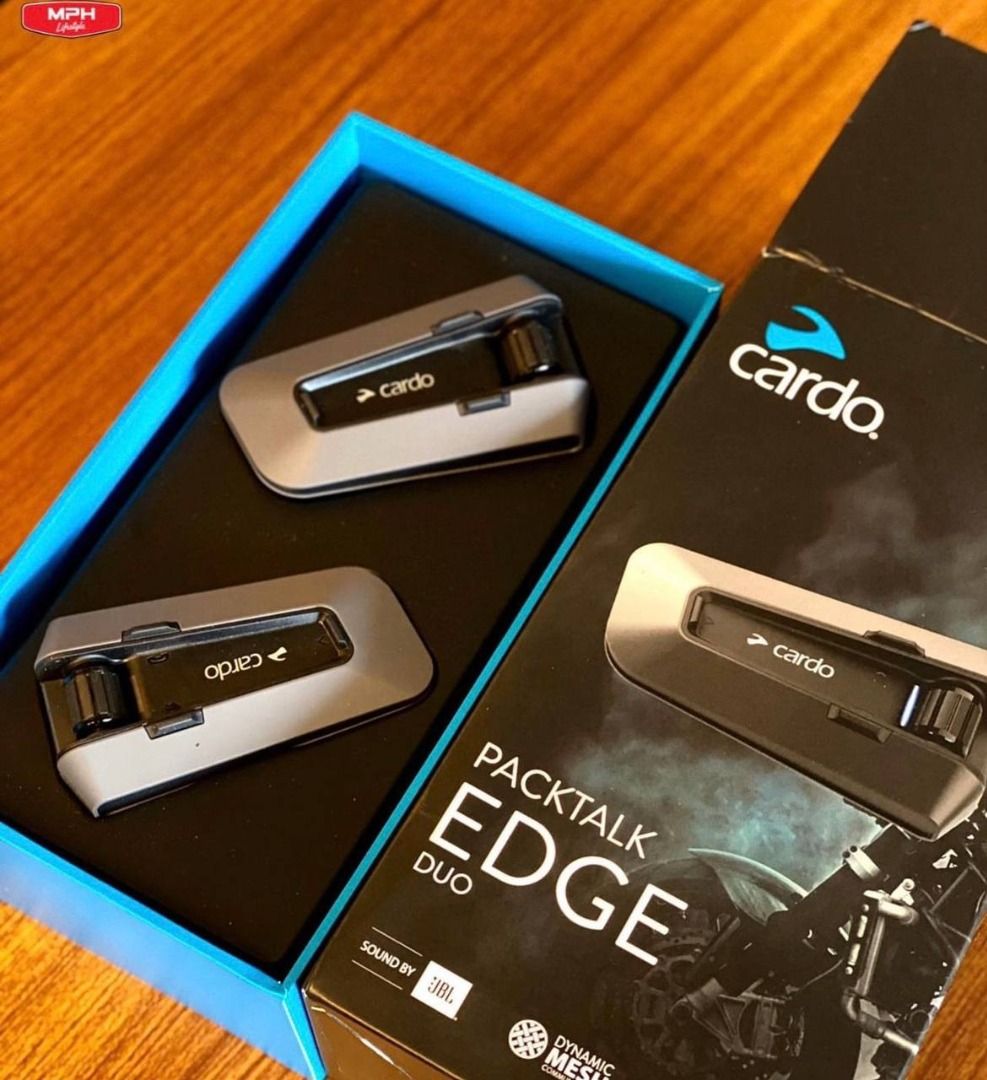 Cardo Packtalk Edge, Audio, Earphones on Carousell