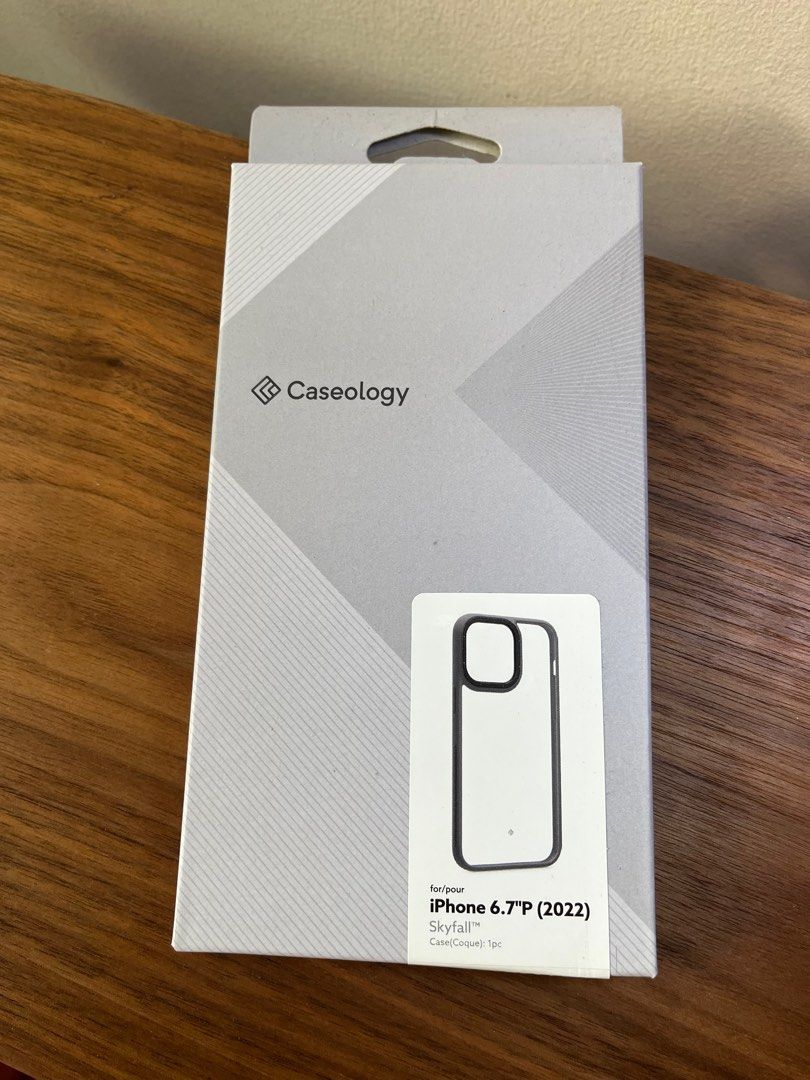 Caseology Skyfall iPhone 14 Pro Max - Matte Black, Mobile Phones ...