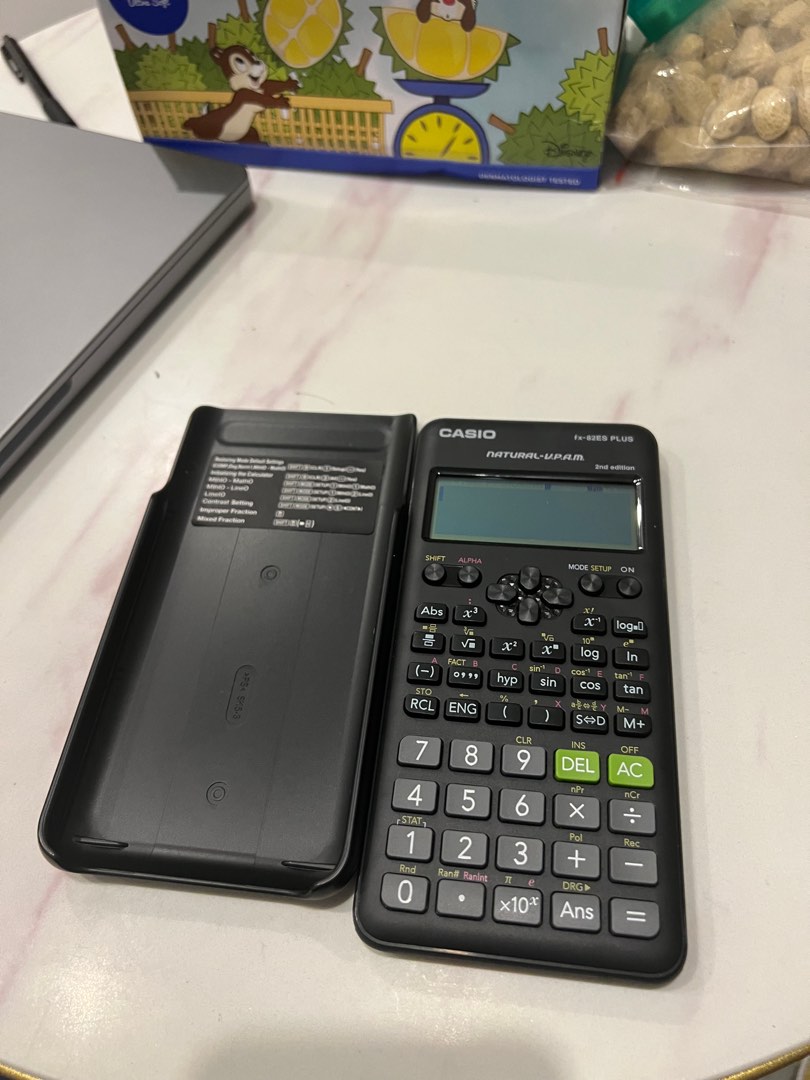 Casio Calculator fx-82ES Plus second edition, Hobbies & Toys ...