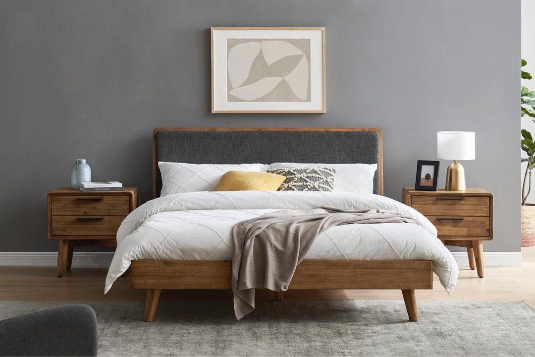 Castlery King bed - Seb bed, Furniture & Home Living, Furniture, Bed ...