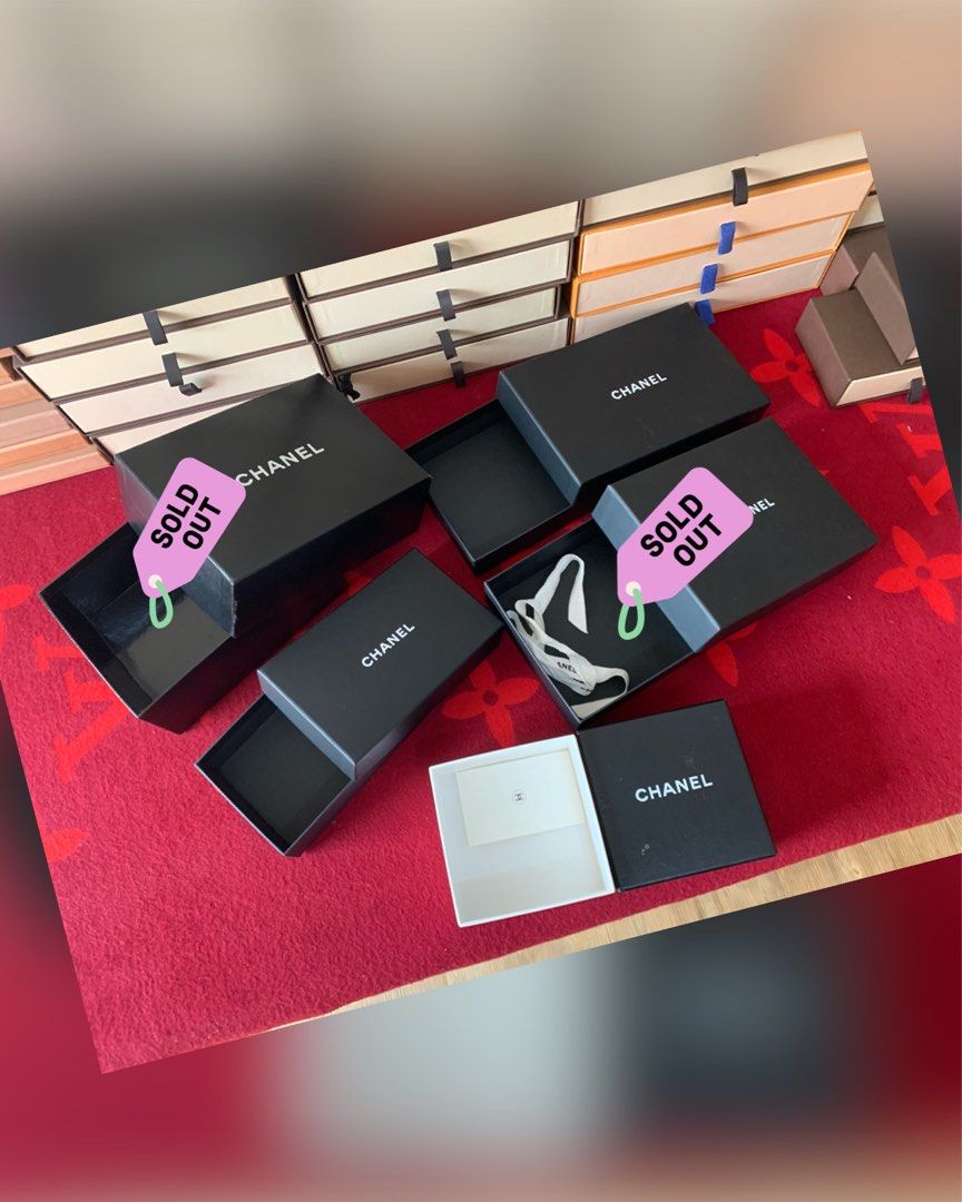 Chanel boxes, Luxury, Accessories on Carousell