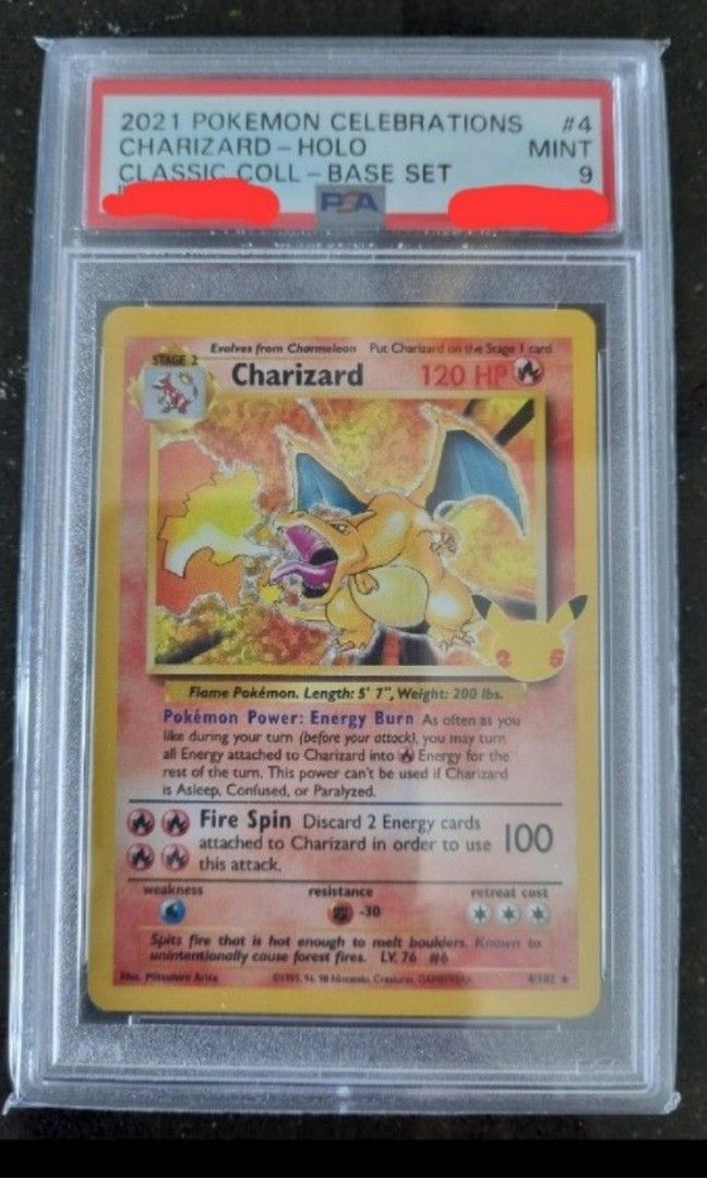 [PSA] Charizard Celebrations PSA 9 Pokemon celebrations 2021, Hobbies ...