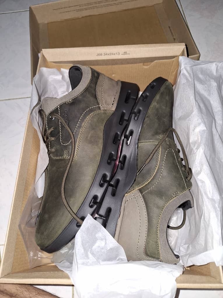 Clarks men's nature X two olive, Men's Fashion, Footwear, Casual shoes ...