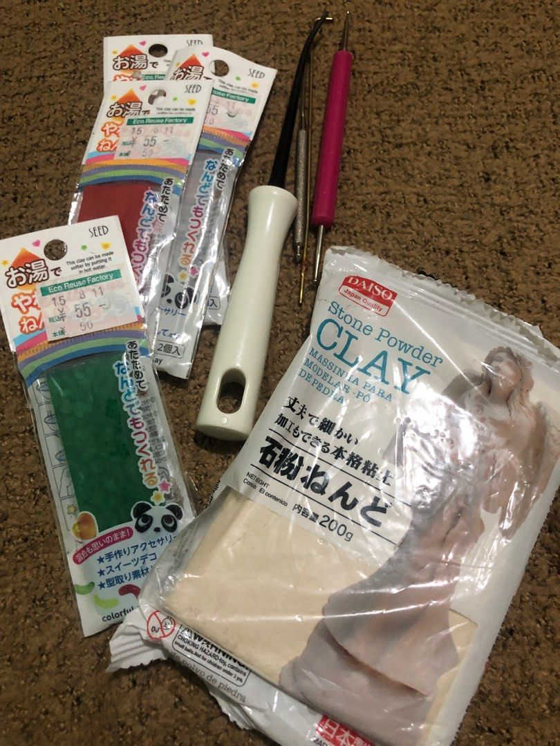 Clay modeling kit set, Hobbies & Toys, Stationary & Craft, Craft ...