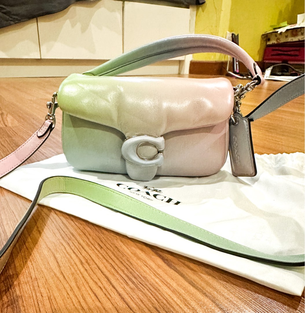 Coach Pillow Tabby Shoulder Bag 18 With Ombre - pastel rainbow, Luxury ...