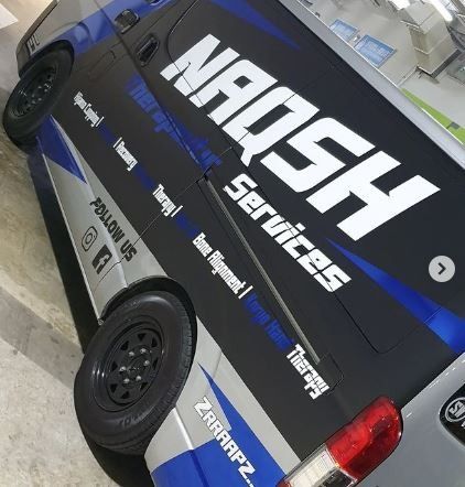 Commercial vehicle sticker wrap, Car Accessories, Car Workshops ...