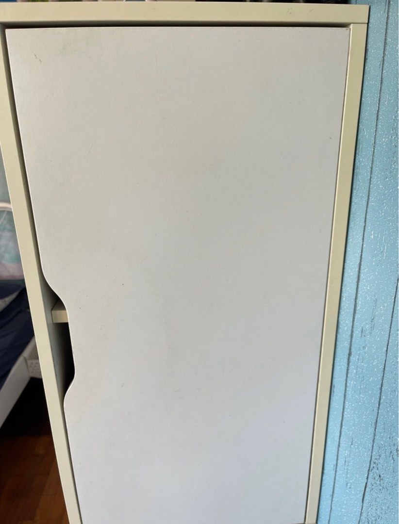 Computer/ electronic gadgets storage cabinet/ study desk side cabinet ...