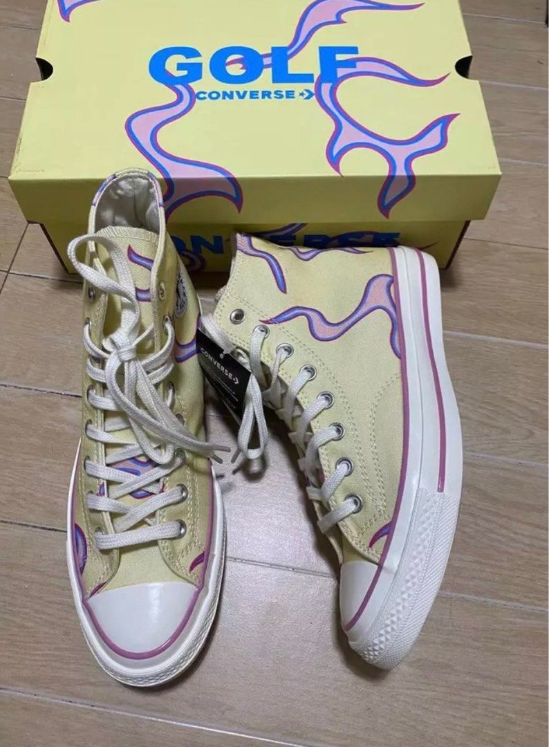 Converse Chuck 70 x Golf Le Fleur shoes Original, Women's Fashion ...