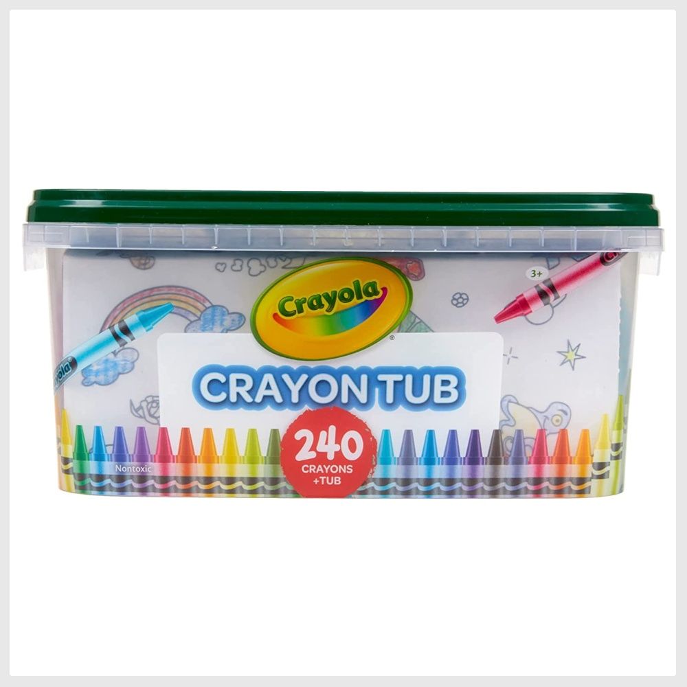 Crayola 240 Crayons, Bulk Crayon Set, 2 of Each Color, Gift for Kids ...