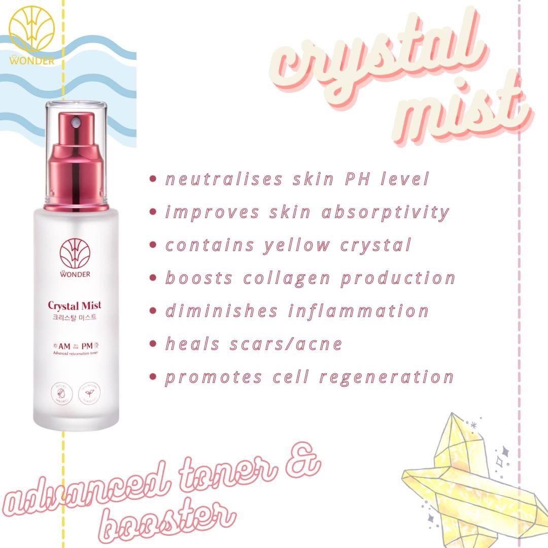 Crystal Mist - Advanced Toner & Booster, Beauty & Personal Care, Face ...