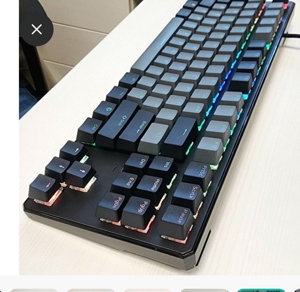 Custom Keyboard Tenkeyless TKL 87 keys (Tecware Phantom), Computers ...